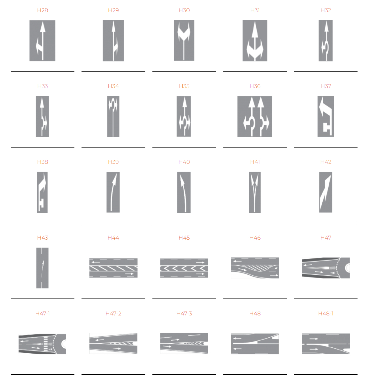 Pravilnik horizontalne signalizacije | Signalgrad d.o.o.